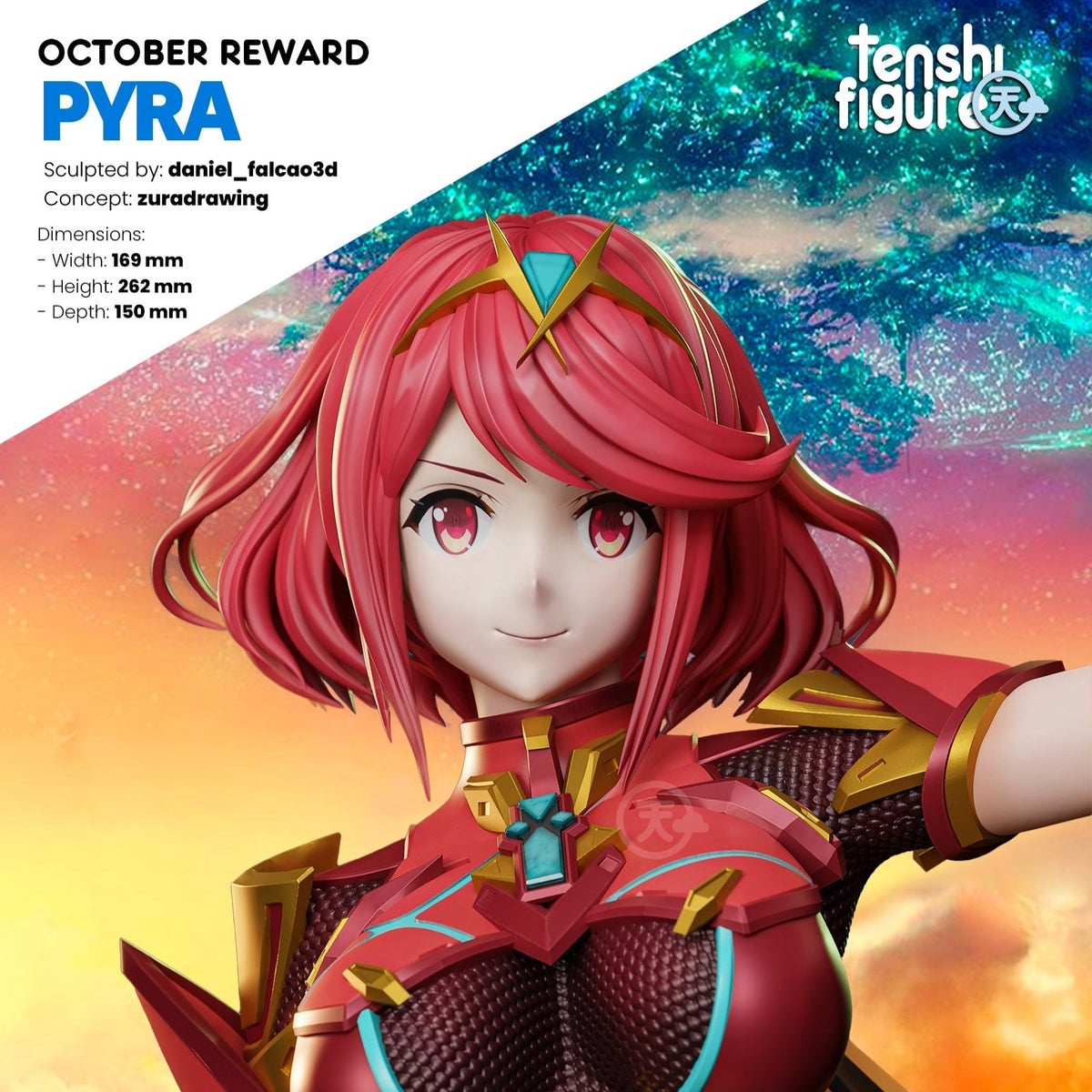 Pyra - Xenoblade Chronicles - 1:7 Scale — Balance Gaming FL